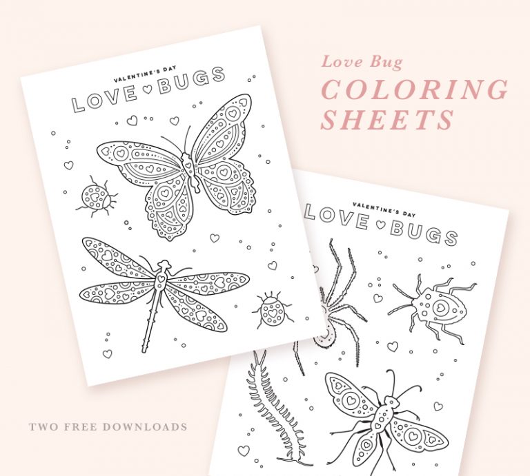 Love Bugs: Free Coloring Sheet Printable! - National Association of ...
