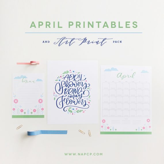 April Printables and Art Print Pack! - National Association of Portrait ...